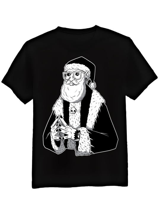 Koszulka Męska Goth Santa